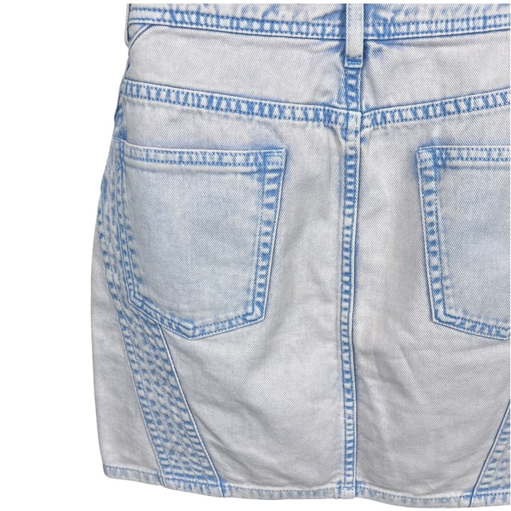 IRO | Skirts | Nwt Iro Paris Jaliska Denim Mini Skirt Us 6 Eu 38 Silver ...